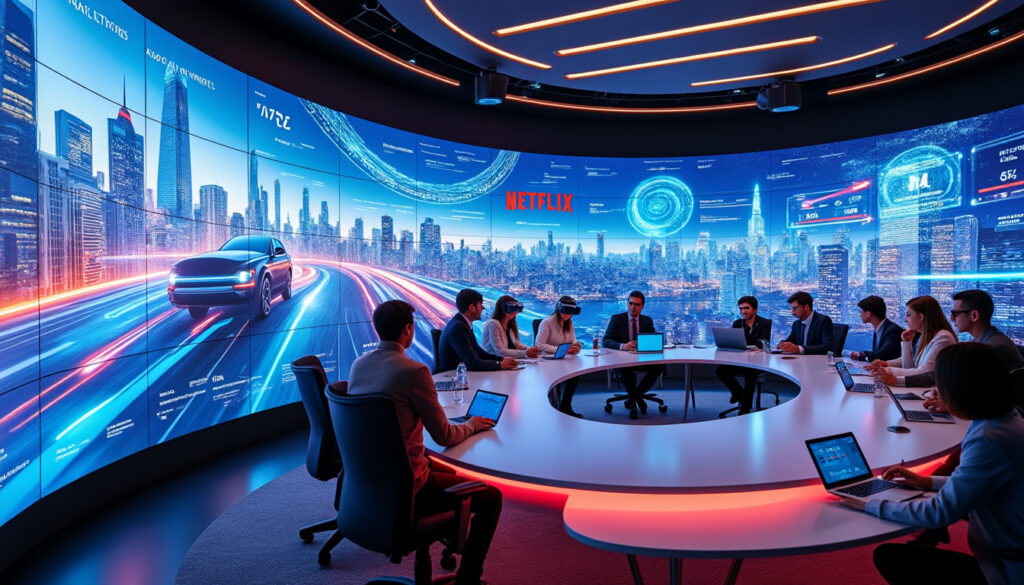 La stratégie innovante de Netflix pour 2025